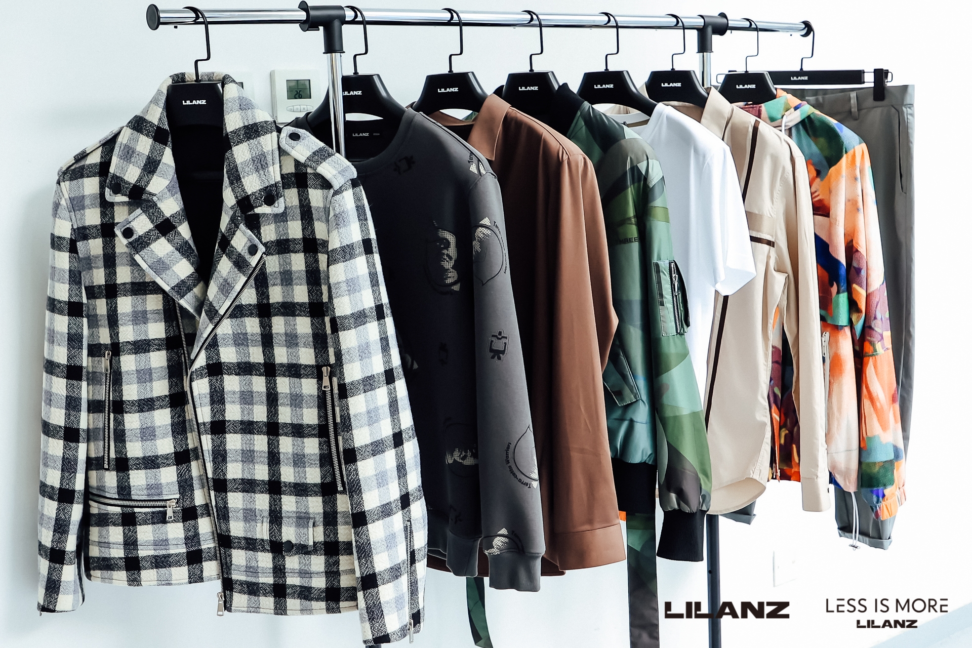 Chinese menswear brand Lilang 2021 autumn and winter new products ...