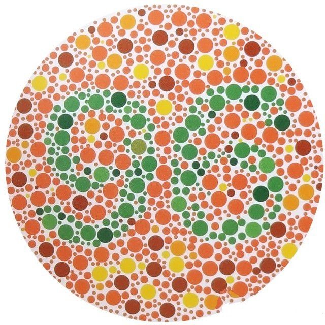 The driver's license test requires a color vision test. These 5 ...