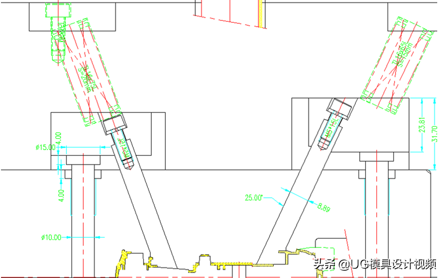 UG mold design 38 kinds of mold structures with heart to prevent future ...