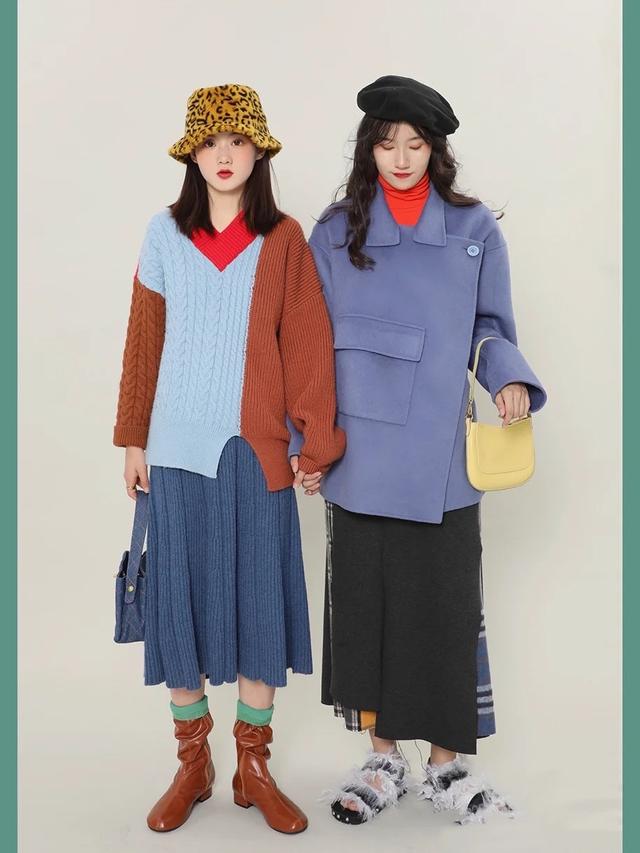 How to wear less and keep warm in winter?Several sets of good-looking ...