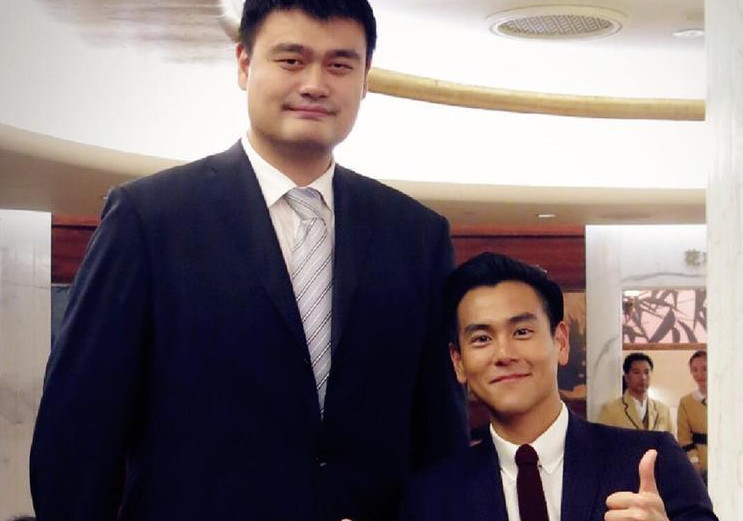 Yao Ming and his daughter were captured again!The daughter's height ...