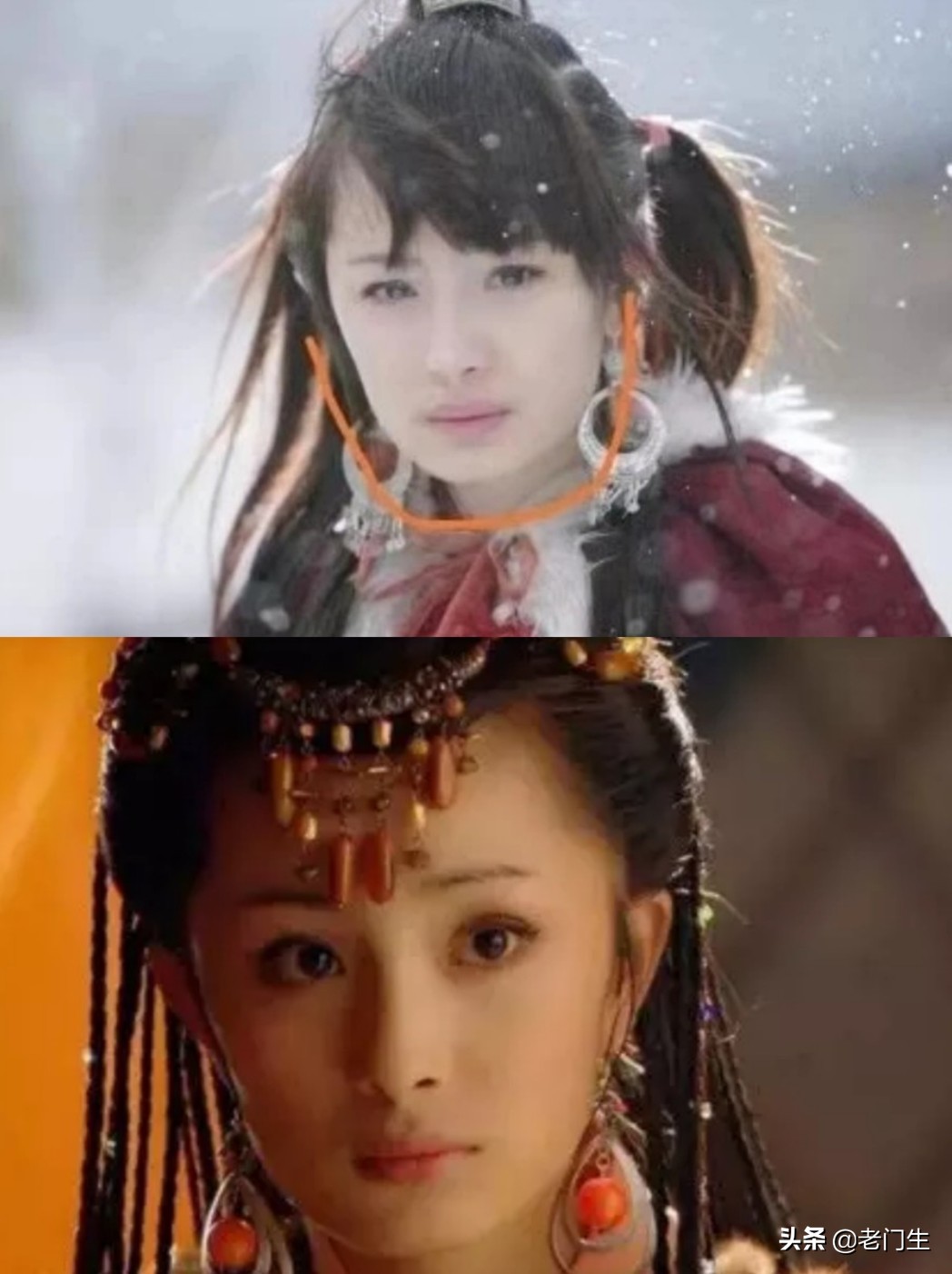 Did Yang Mi change his fate against the sky by plastic surgery or tooth ...