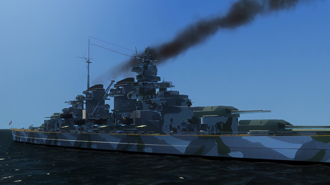 The last madness of Nazi Germany! 130,000 tons of super battleships ...