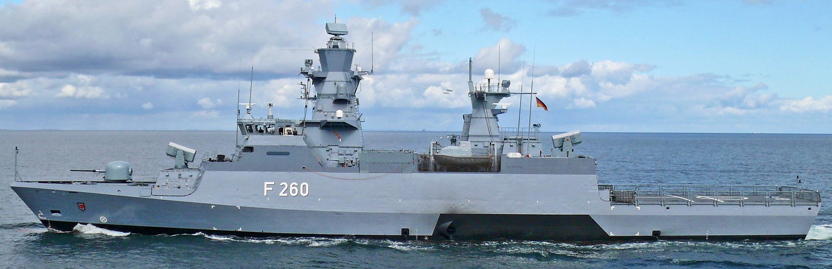World frigate appreciation 18-German K130 Brunswick class frigate - iNEWS