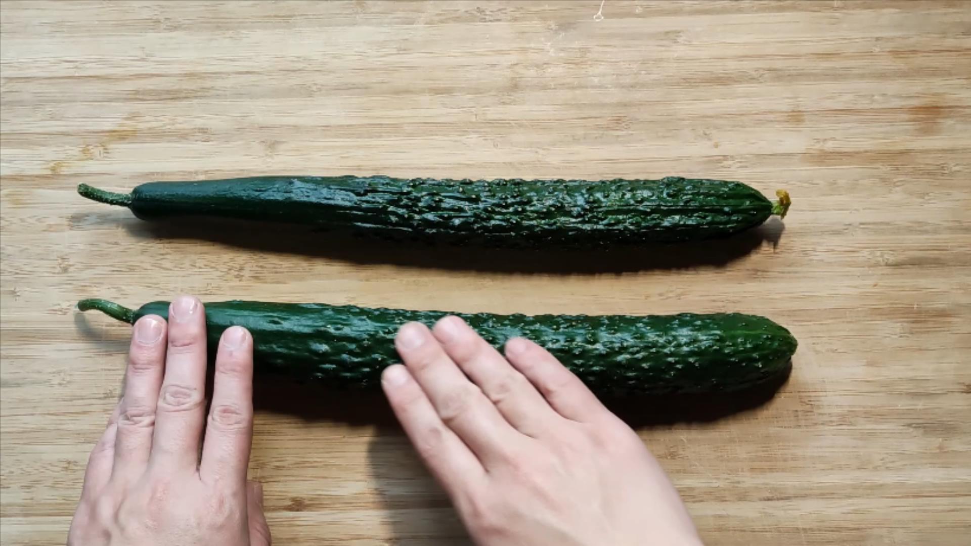 Did cucumber beat hormones?It's clear if you look at the head of the ...