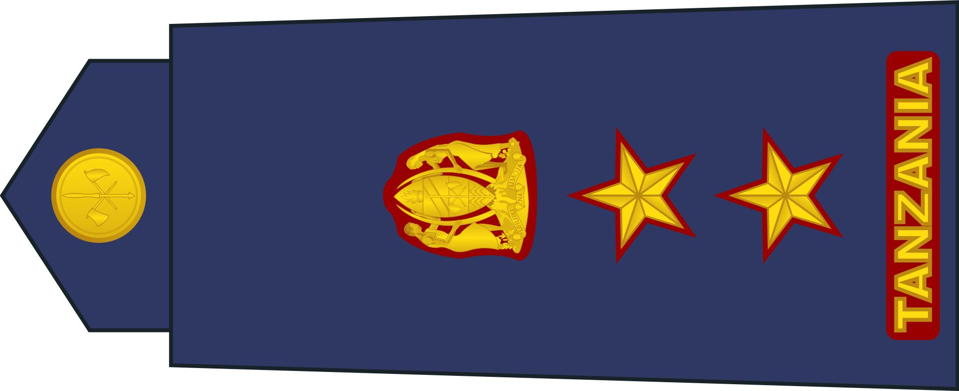 Military rank identification of each country: Tanzania - iMedia