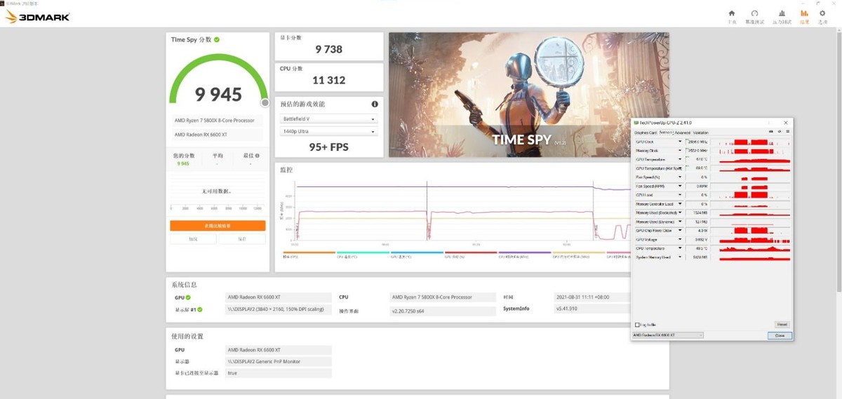 技嘉Radeon RX 6600 XT GAMING OC 魔鹰 PRO 8G测评_电脑报在线