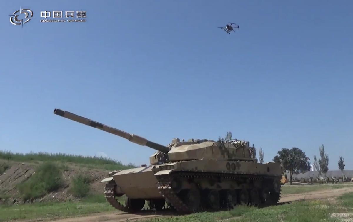 Domestic VT5 tanks are equipped with drones to enhance situational ...