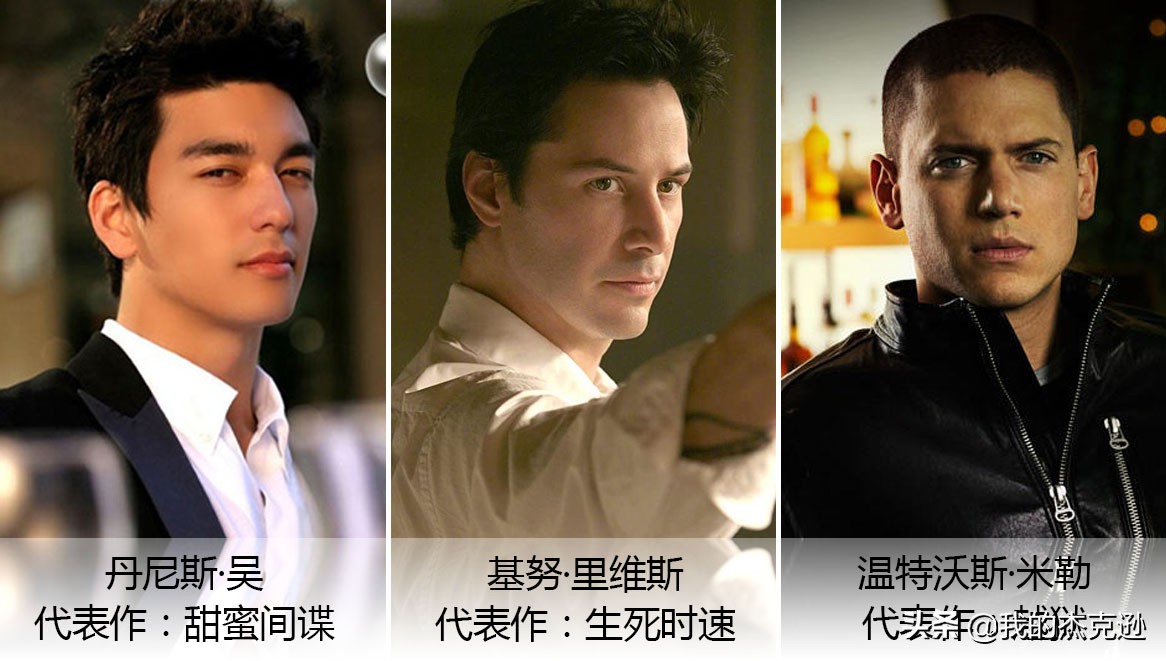 My favorite three European and American handsome men of mixed blood - iNEWS