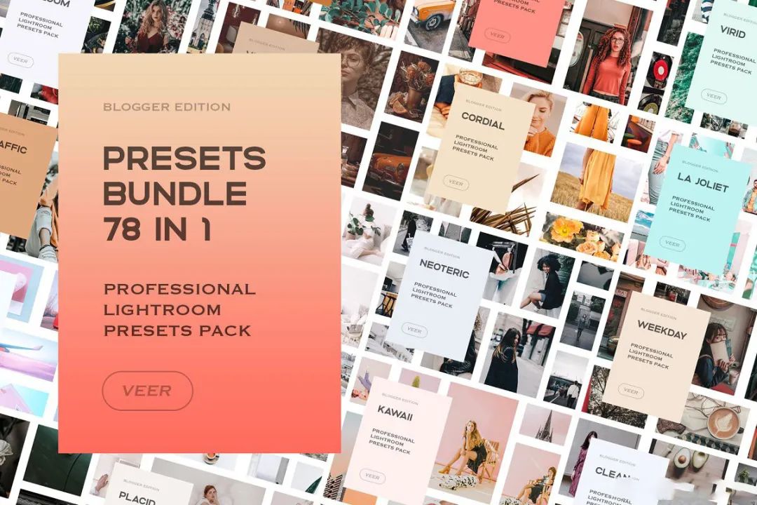 The beautiful Morandi color preset is on fire again!Sweeping the entire ...