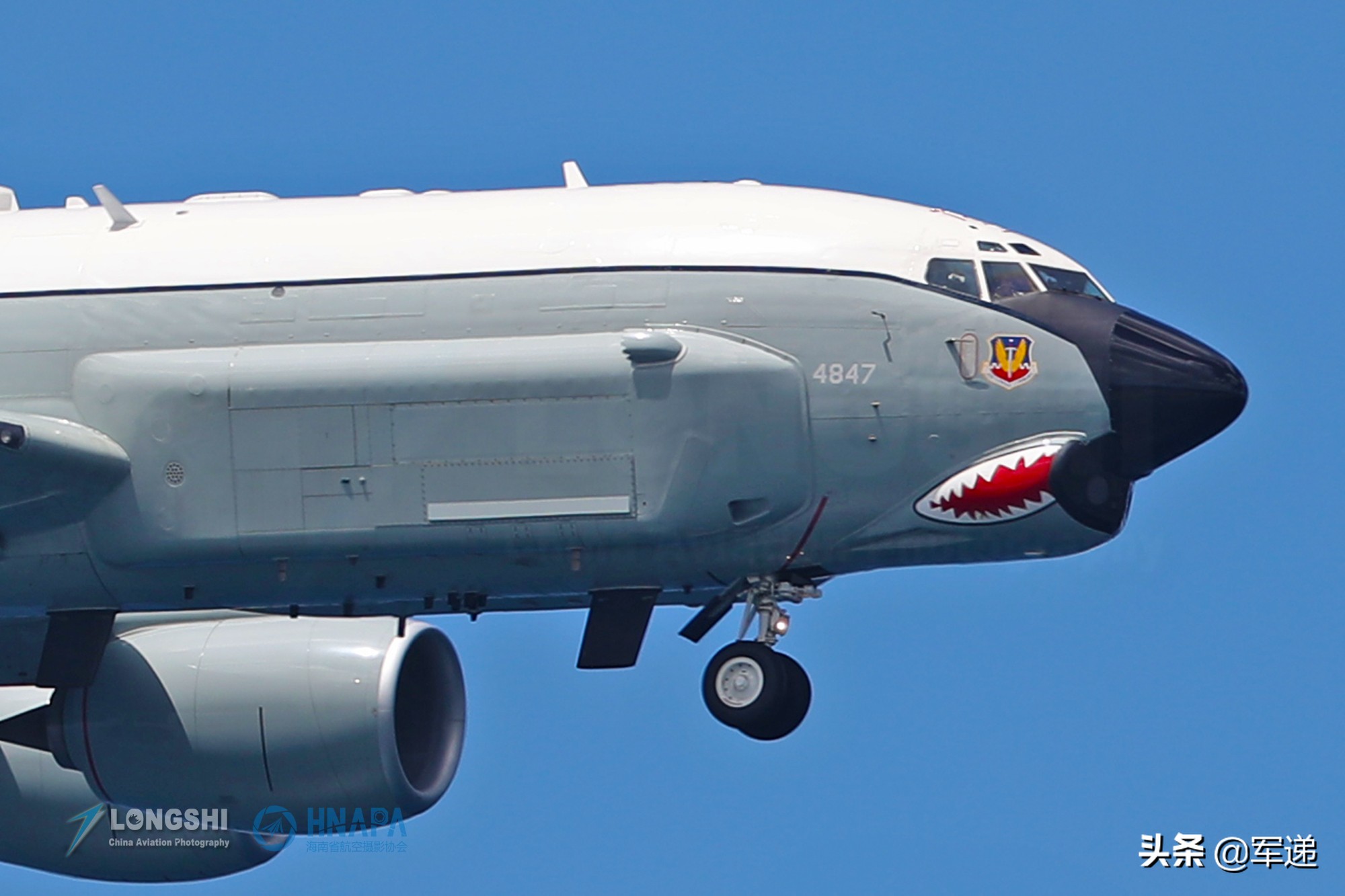 The U.S. military missile observation aircraft is dispatched urgently ...