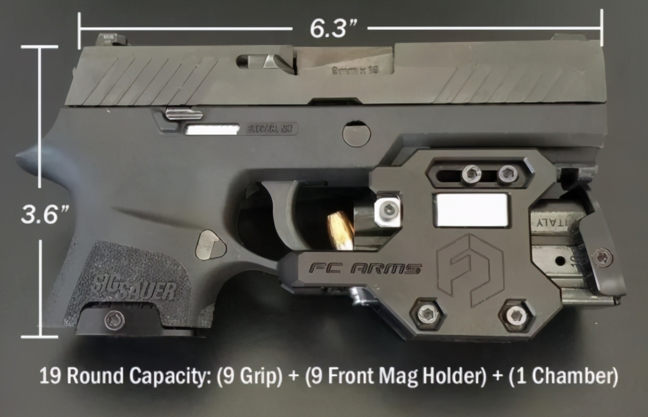 Foldable pistol? The unique brain hole of the Americans, can fold the ...