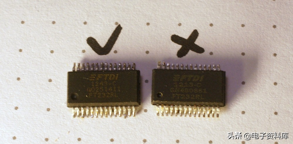 Secret of True and False USB to Serial Chip FT232 - iNEWS