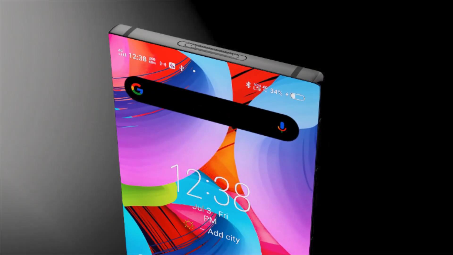 New Nokia 8250 rendering: Snapdragon 895 with 4K face-to-face screen ...