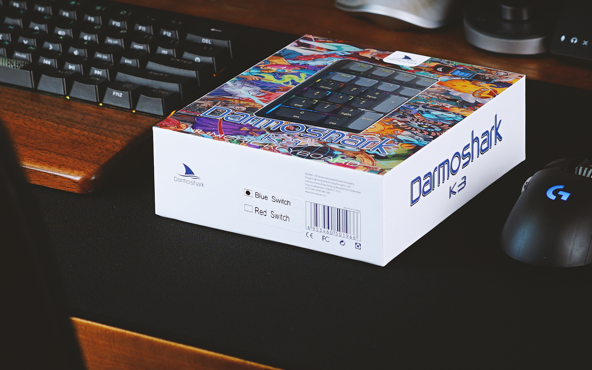 Small but beautiful, tolerance is big, Mobao Dharma Shark K3 numeric ...