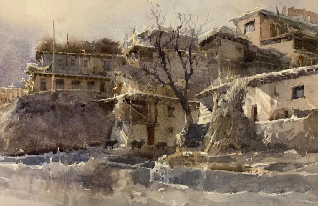 Appreciation of He Wenqing's Watercolor Works - iNEWS