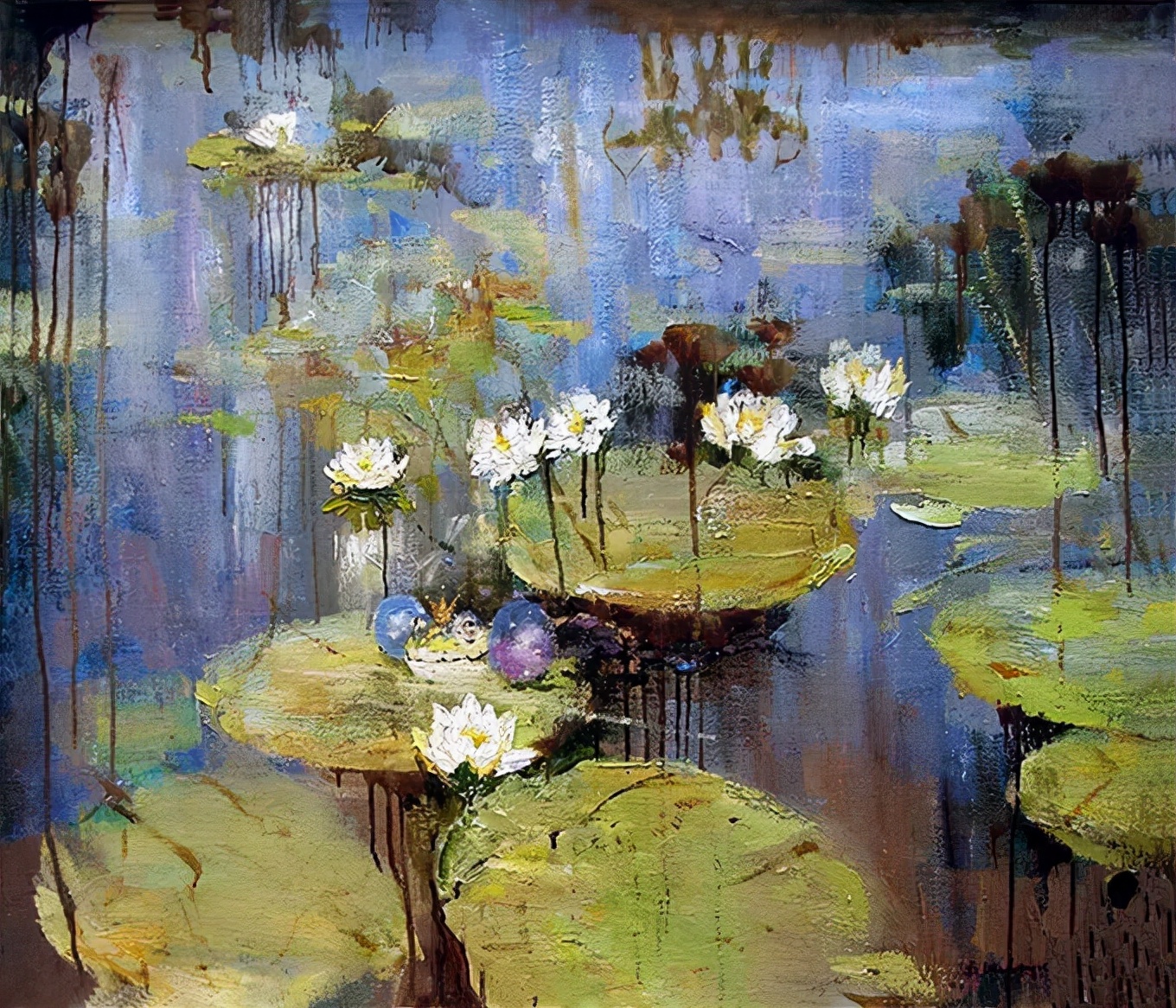 Lieutenant Art: This Ukrainian painter Anatoni's landscape oil painting ...