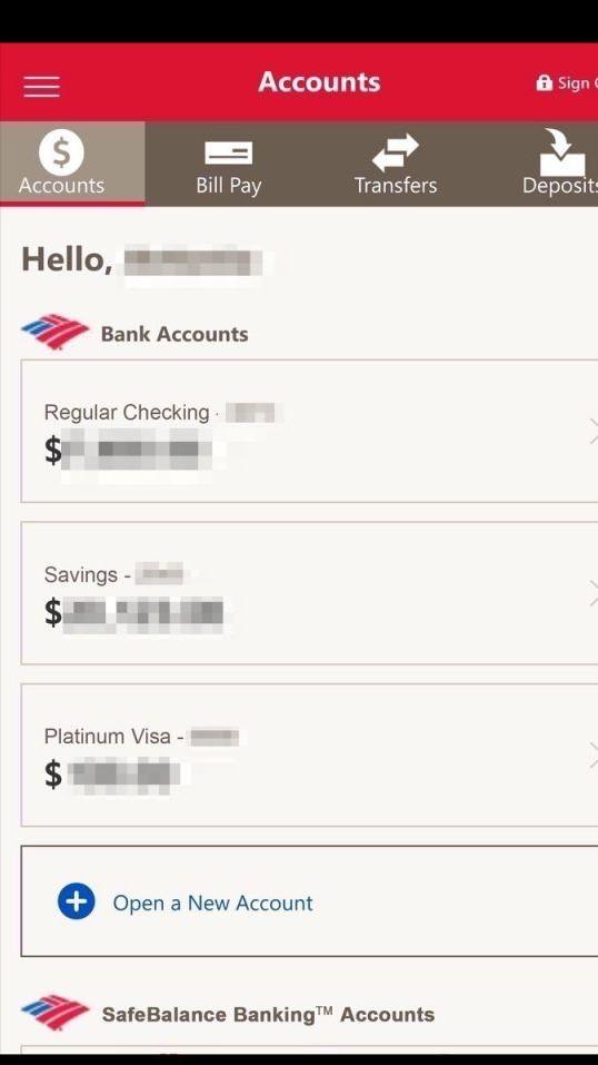 Comparing the conditions of personal bank account opening and ...