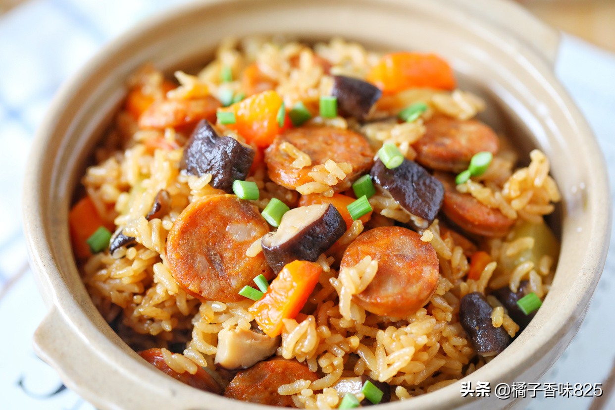 Recently I often cook lazy braised rice, which is more nutritious ...
