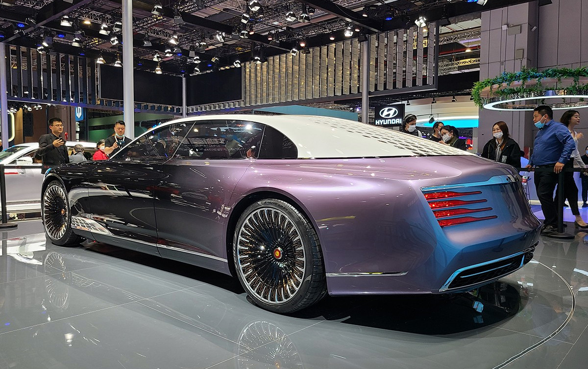 The new Hongqi L series unveiled, 1+2 seat layout, will restart the ...