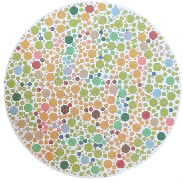 If you want to fly a plane, these color vision test charts must be ...