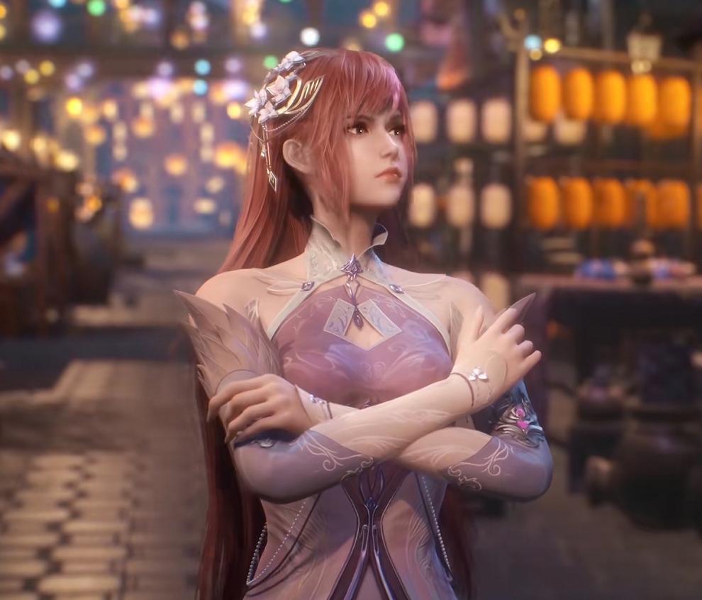 "Douluo Continent" pouting character, Xiao Wu is charming and furious ...