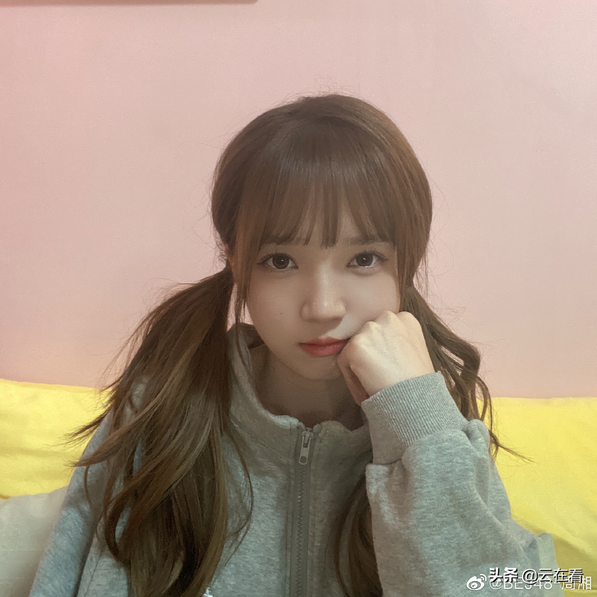 Beauty artist BEJ48-Zhou Xiang's charming beauty photo appreciation, so cute - iNEWS