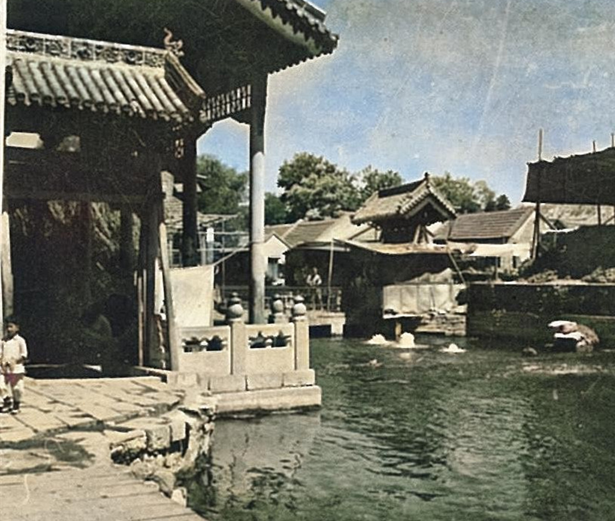 Old photos: Jinan in 1938, rare train station and Daming Lake 80 years ...