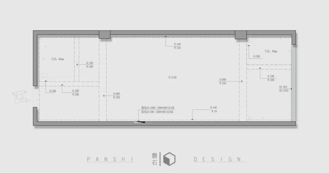 The mediocre 35 square meters large room was changed out of the "three ...