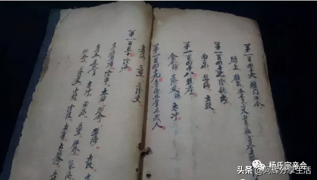 42 genealogies of the Yang family, spanning nearly 3000 years of ...