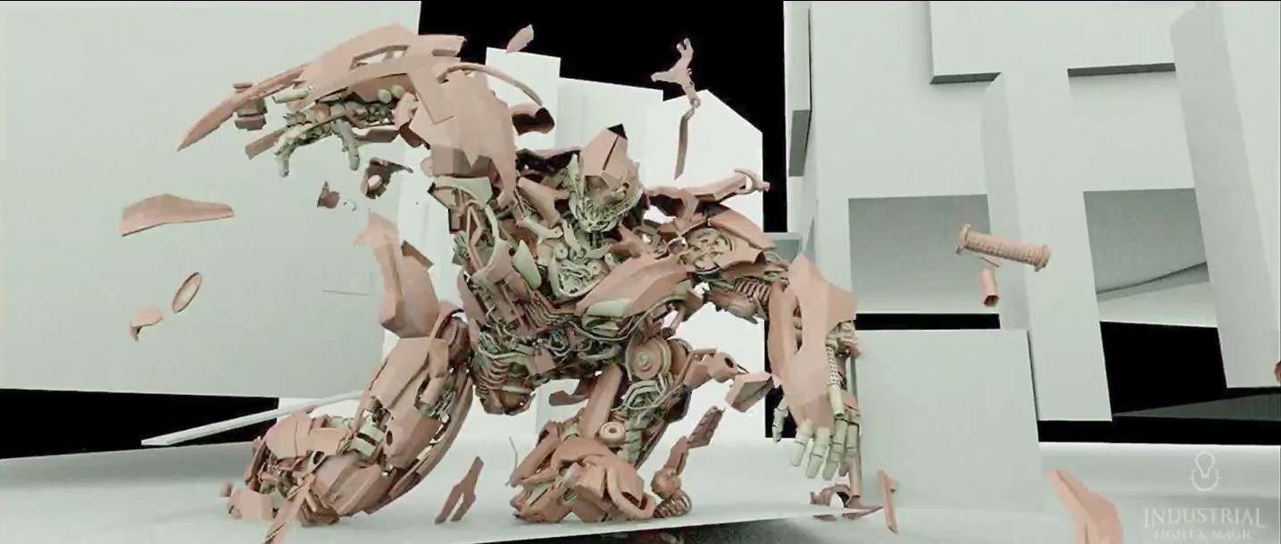 How was "Transformers" filmed?Ironhide weapons are composed of 10,000 ...