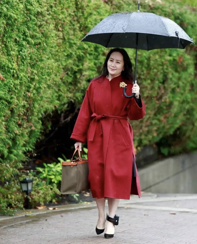 Huawei's princess Meng Wanzhou is too magnificent, every time she ...