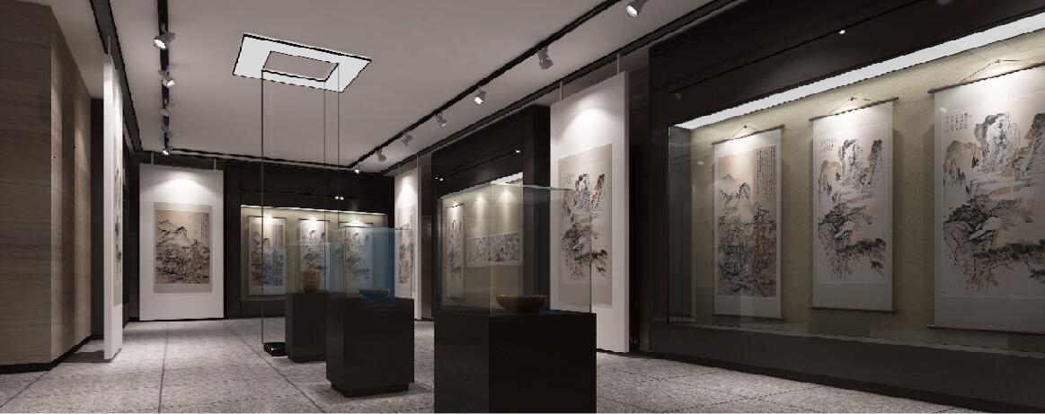 The layout planning and layout of the museum exhibition space design ...