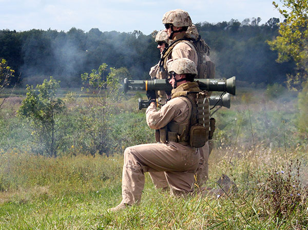 Inventory of five "personal rocket launchers" commonly used by US ...