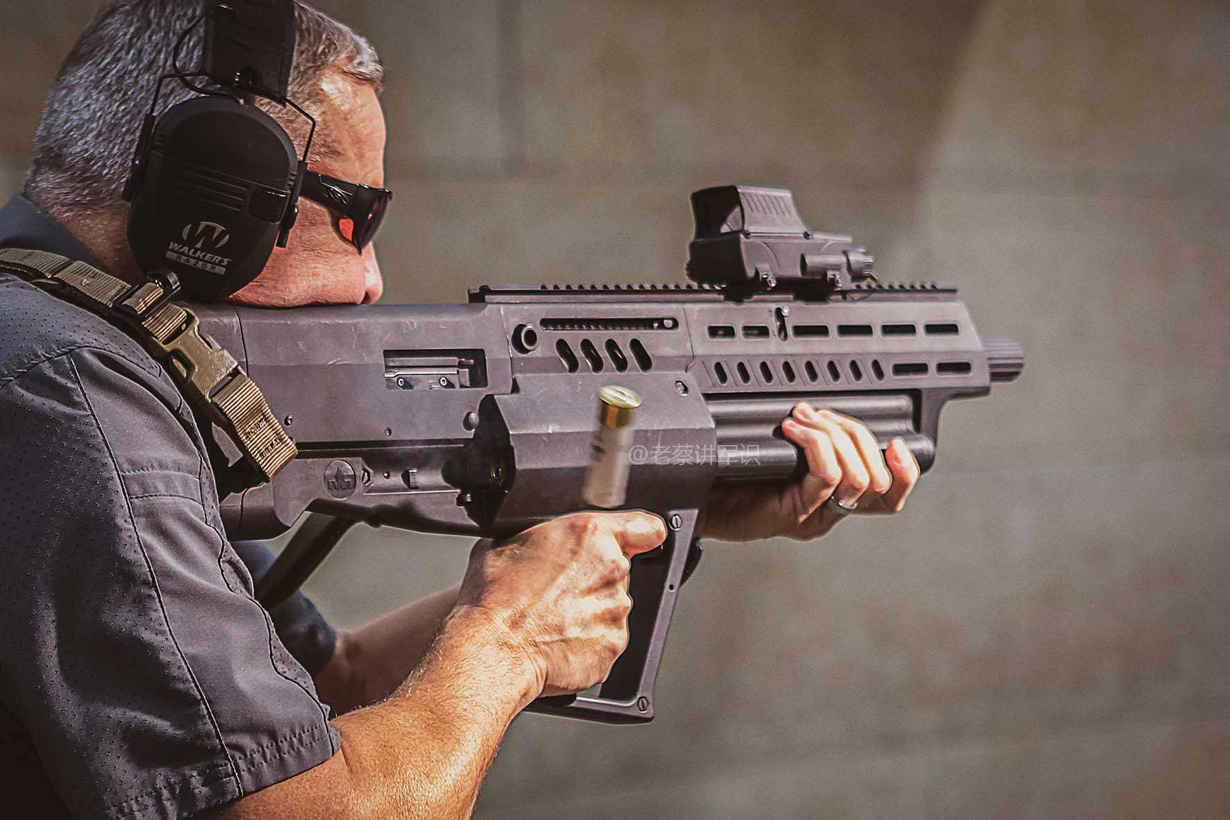 A magical but violent non-supported shotgun-Tavor TS12 shotgun - iNEWS