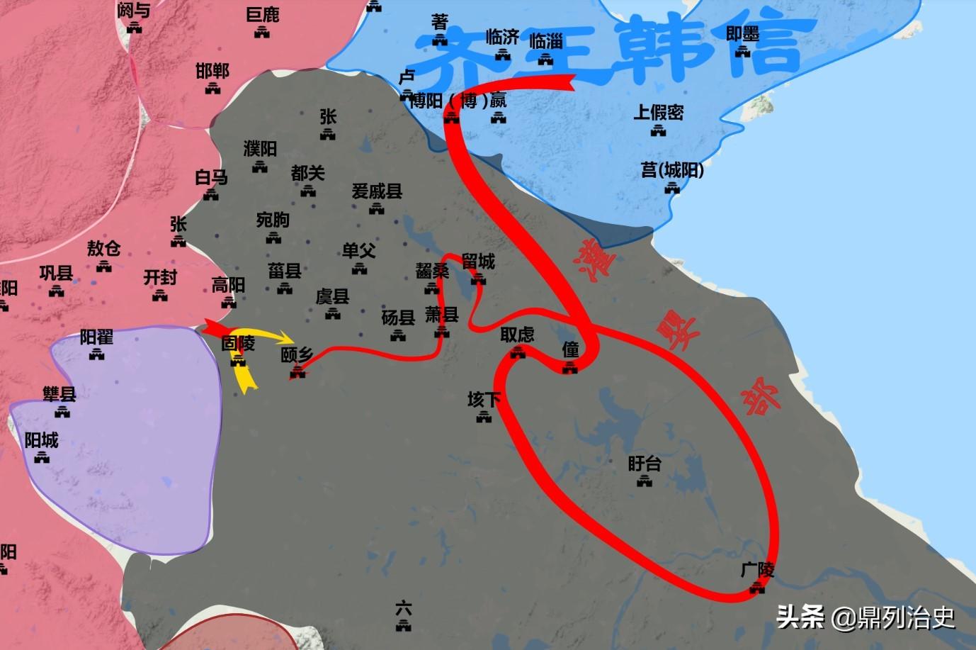 The legendary "five" of the famous general Guanying in the early Han ...