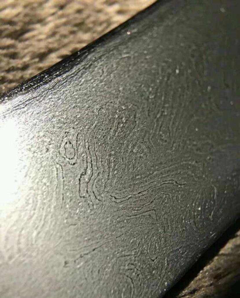 Why are there patterns on the ancient swords and swords?Japanese wave ...