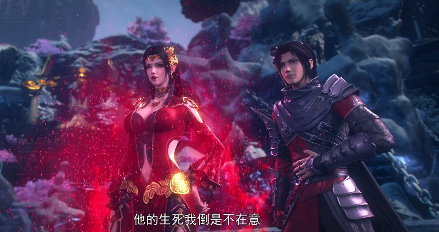 Fighting through the sky: Medusa made four shots, Yun Leng and Xiao Yan ...