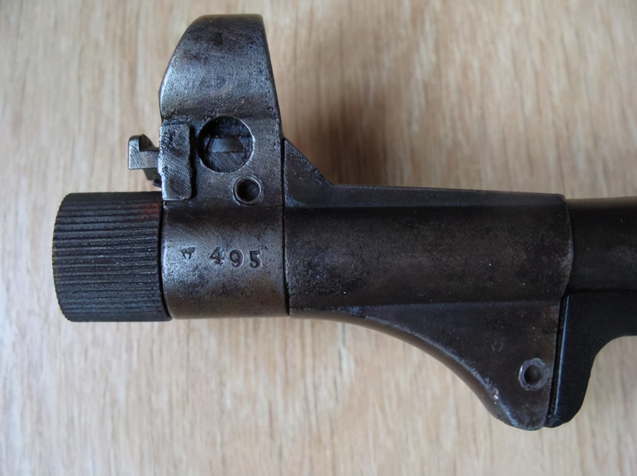 MP38 and MP40 submachine guns, the process is changed from milling to ...