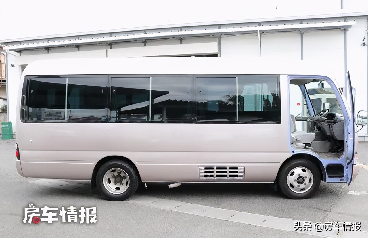 Toyota Coaster RV is here, 4.0L power can seat 7 people, large space ...