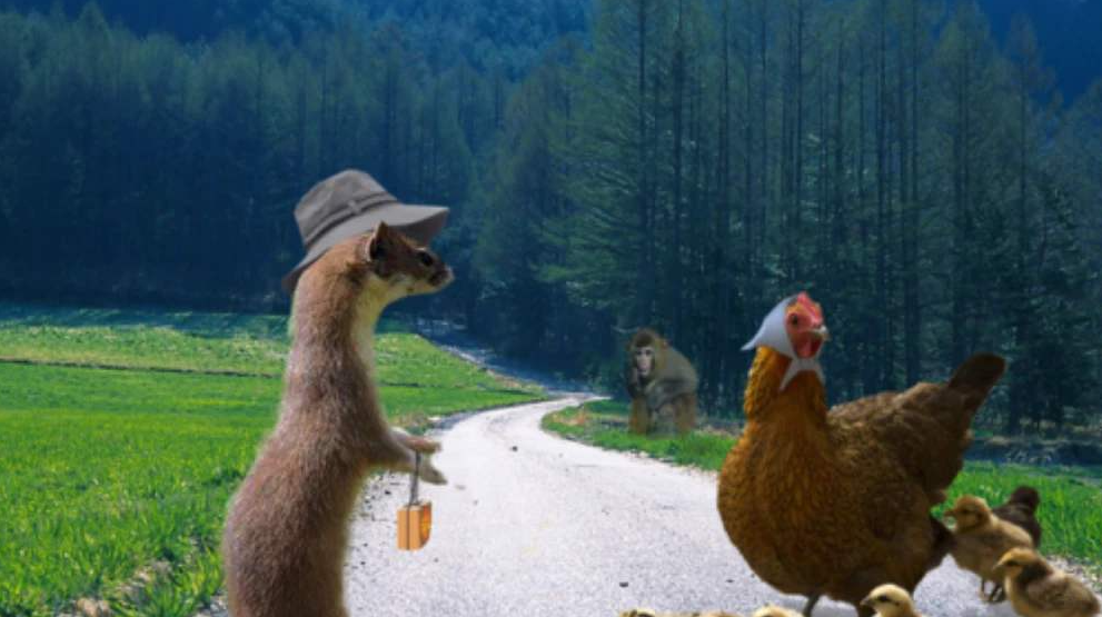 Weasel will rot when stepping on goose feces, and snakes will rot when ...