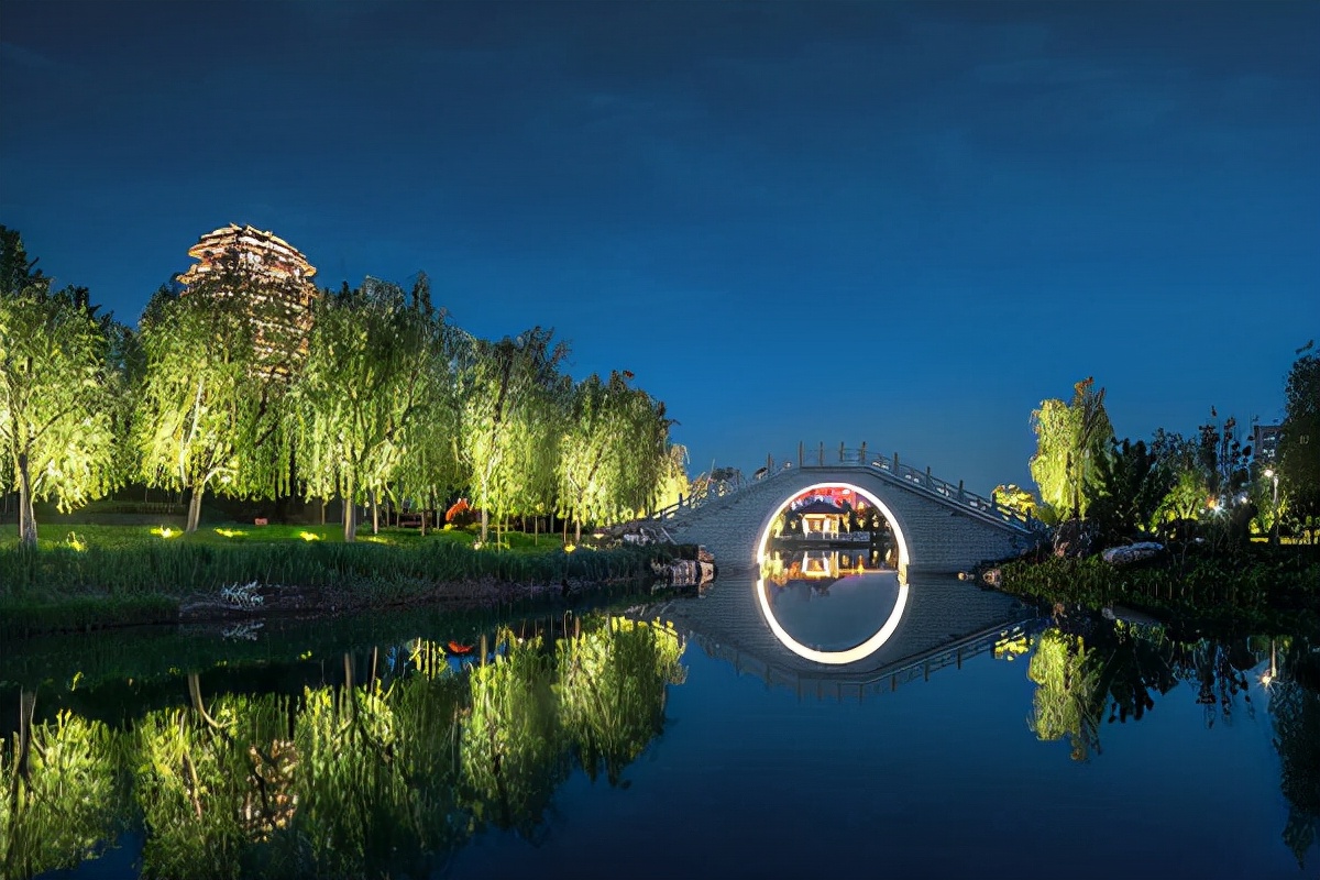 How to make garden waterscape lighting design better to enhance the ...