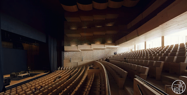 The world's tallest wooden structure complex is exposed, with 20 floors ...