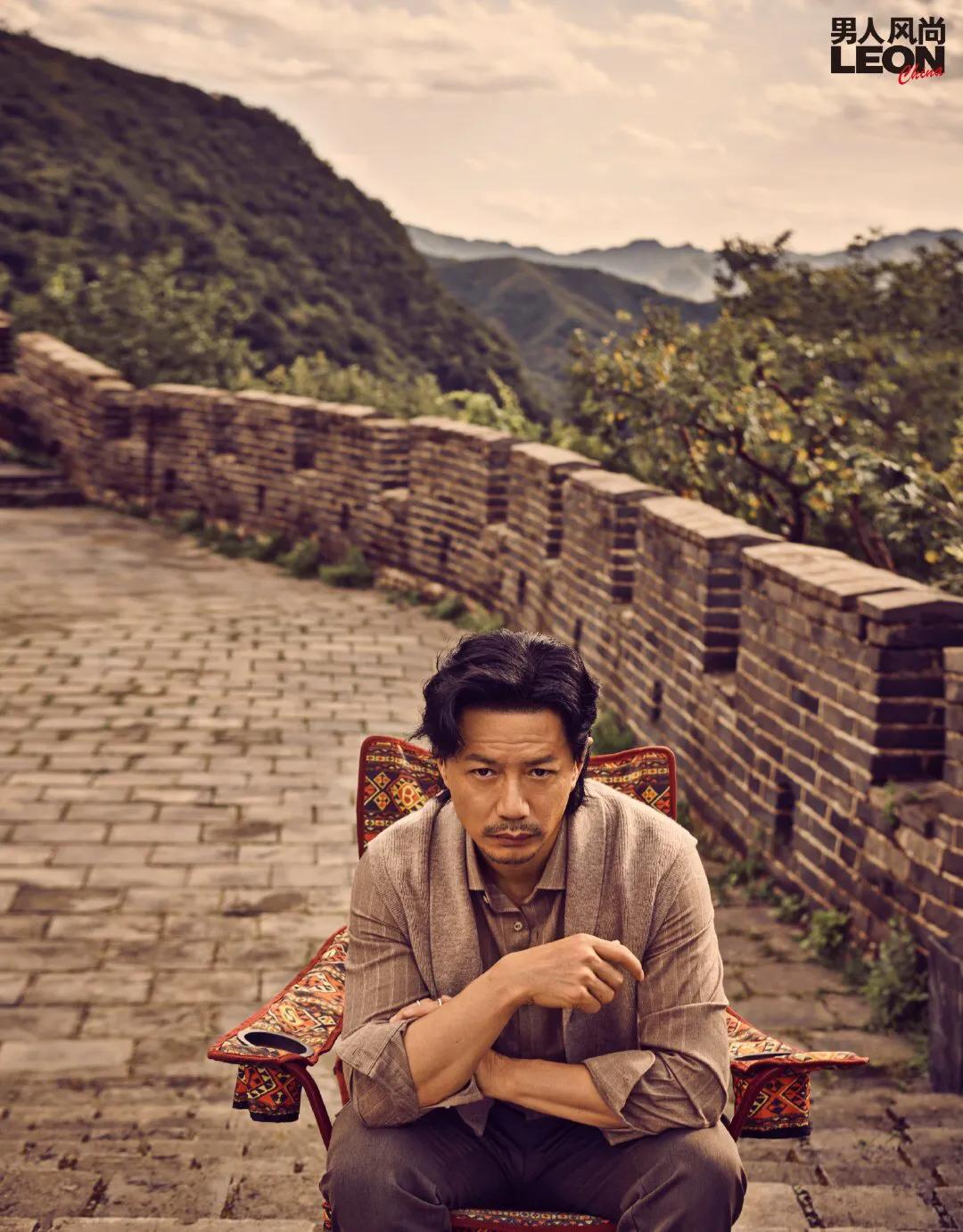 "Men's Fashion" September cover character, tough guy Duan Yihong model ...