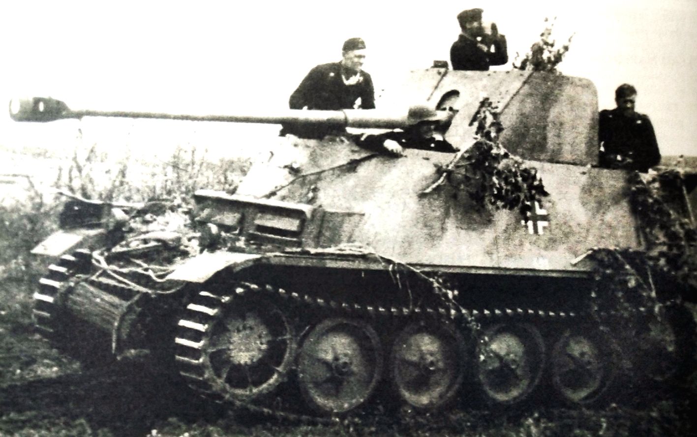 German tank destroyer of World War II "Weasel" anti-tank gun vehicle ...