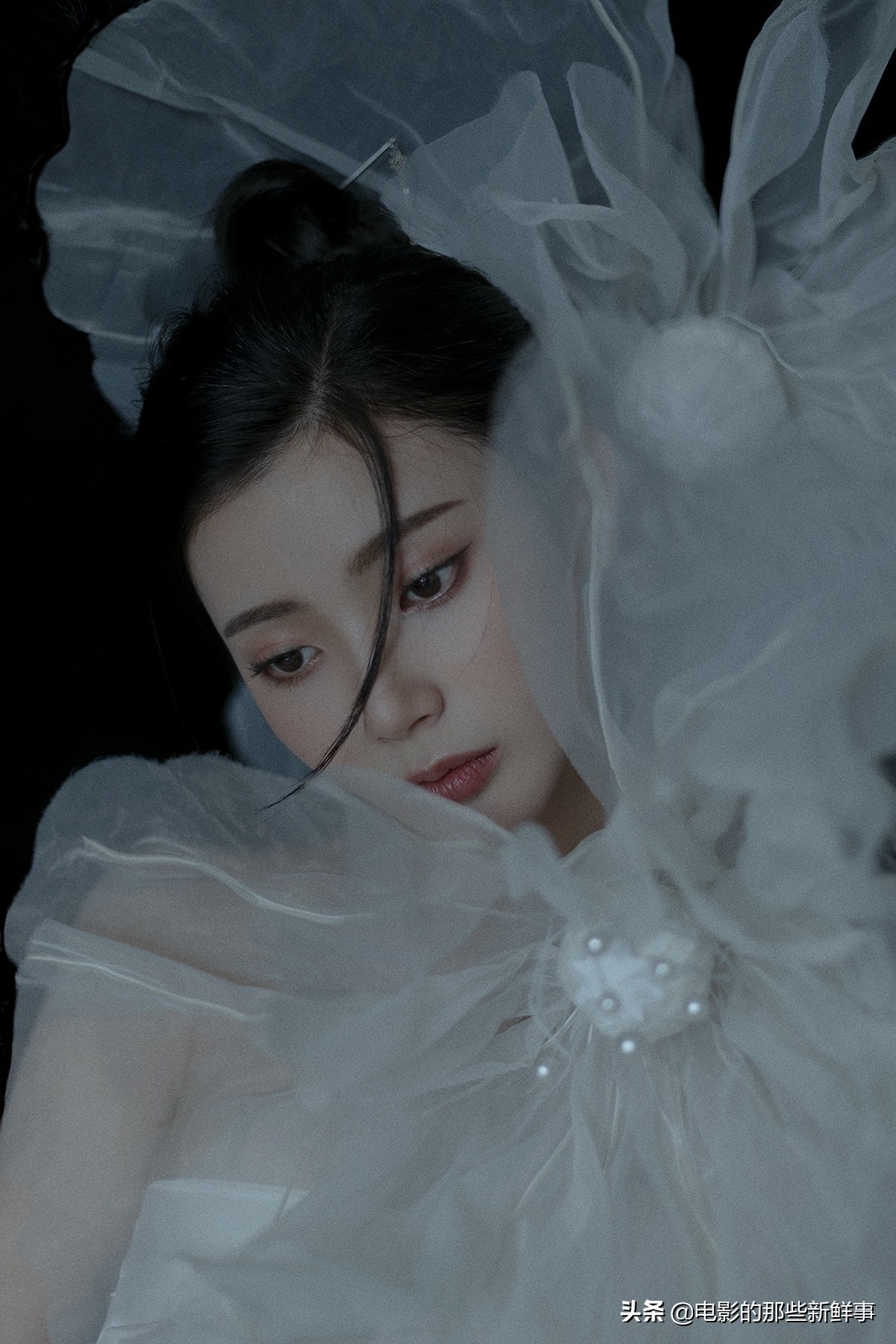 The latest stunning photo of Wang Xingchen, a post-95 beauty model, is ...