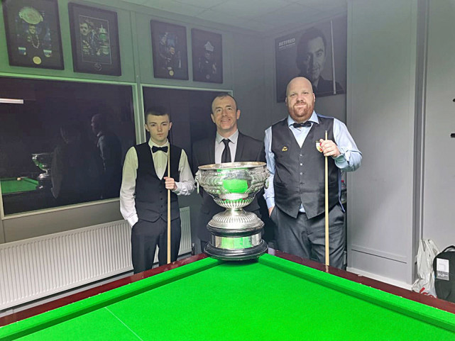 McQueen won the Northern Ireland Amateur Snooker Championship, setting ...