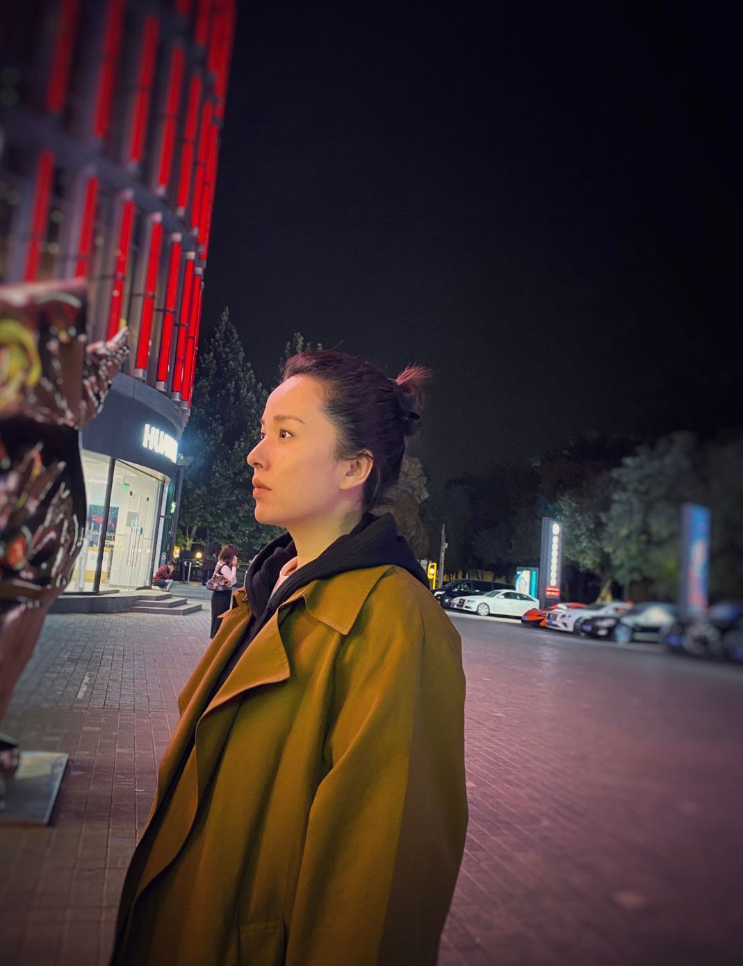 Jin Dong's wife appeared on the scene without makeup, she has a lot of ...