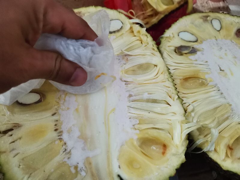 How do I clean the jackfruit gum on my hands?The following four methods ...