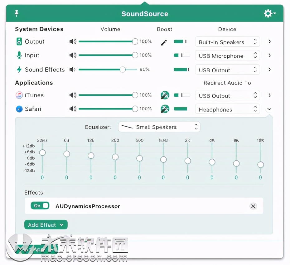 超實用的音頻控制工具：SoundSource for Mac - 資訊咖